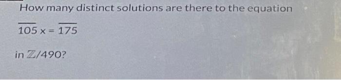 Solved How many distinct solutions are there to the equation | Chegg.com