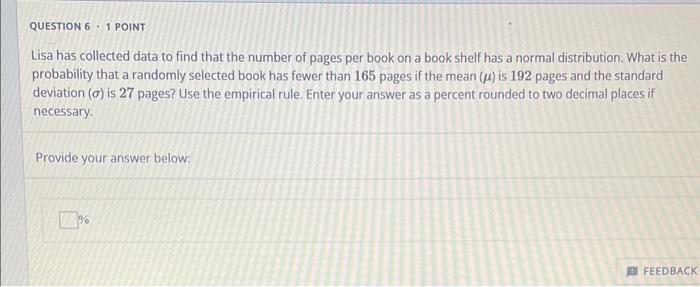 Solved Lisa has collected data to find that the number of | Chegg.com