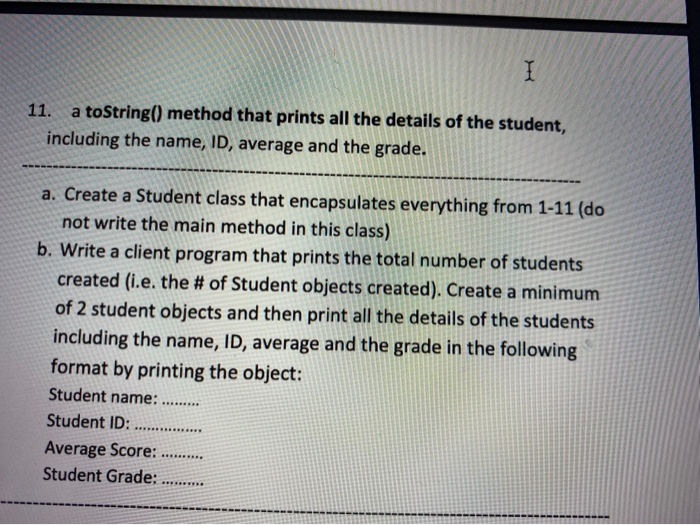 Solved Deliverable: Submit your java file(s) on Blackboard. | Chegg.com