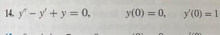 Solved Initial Value Problems Solve The Ivps In Problems 4332