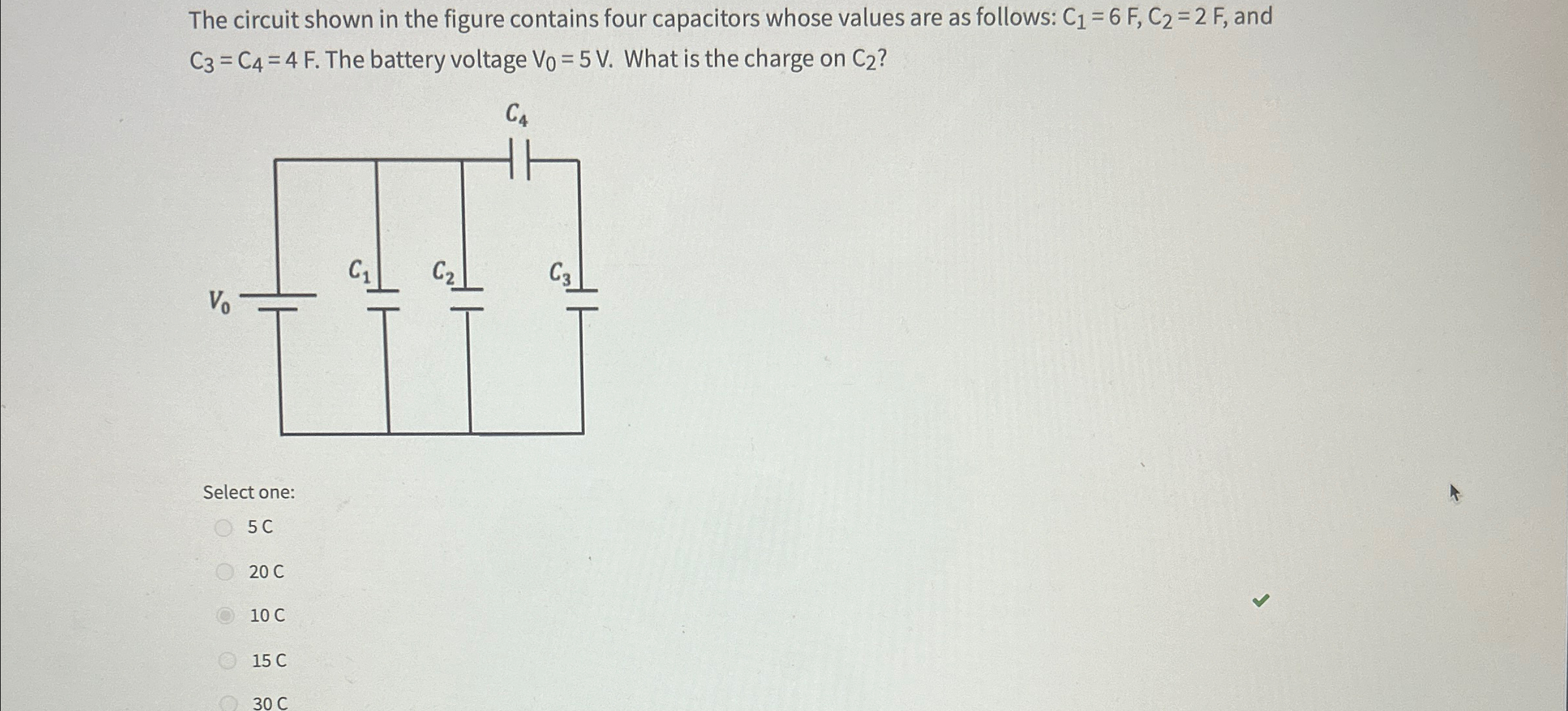 Solved The circuit shown in the figure contains four | Chegg.com
