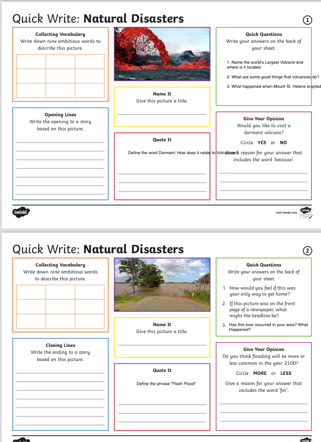 Quick Write: Natural | Chegg.com