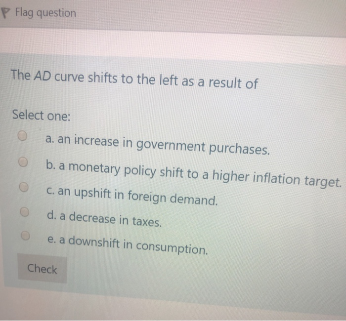 The flat inflation adjustment line reflects the idea | Chegg.com