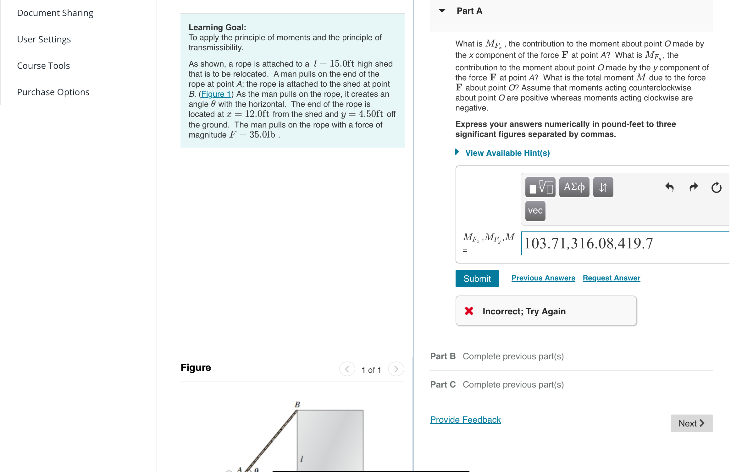 Solved Document SharingUser SettingsCourse ToolsPurchase | Chegg.com