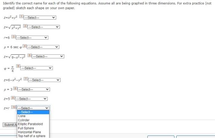 Solved Identify the correct name for each of the following | Chegg.com