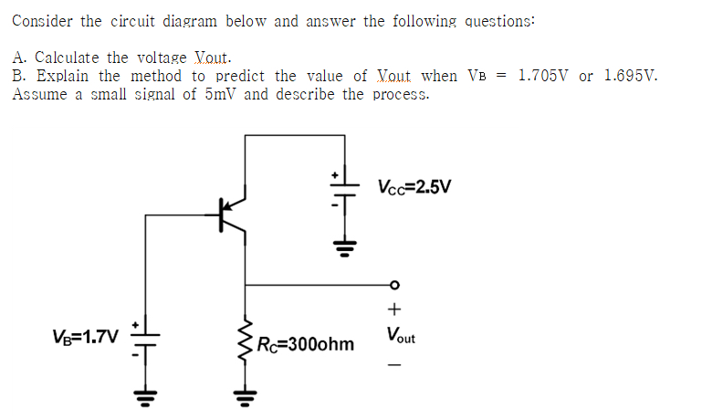 Solved Consider the circuit diagram below and answer the | Chegg.com