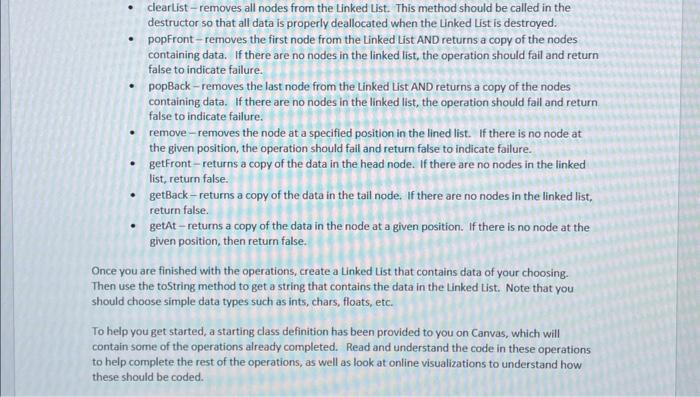 Solved Instructions In this program, we will implement and | Chegg.com