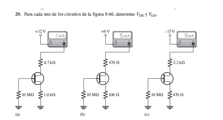 Solved Para cada uno de ﻿los circuitos de la ﻿figura 8-66, | Chegg.com