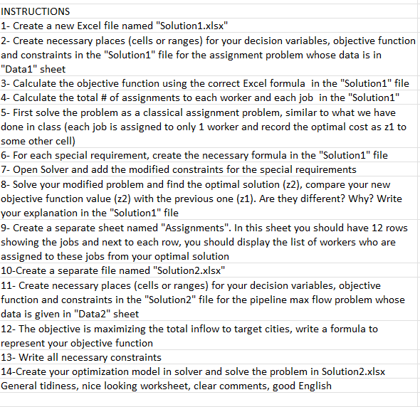 Solved INSTRUCTIONS1- ﻿Create a new Excel file named | Chegg.com