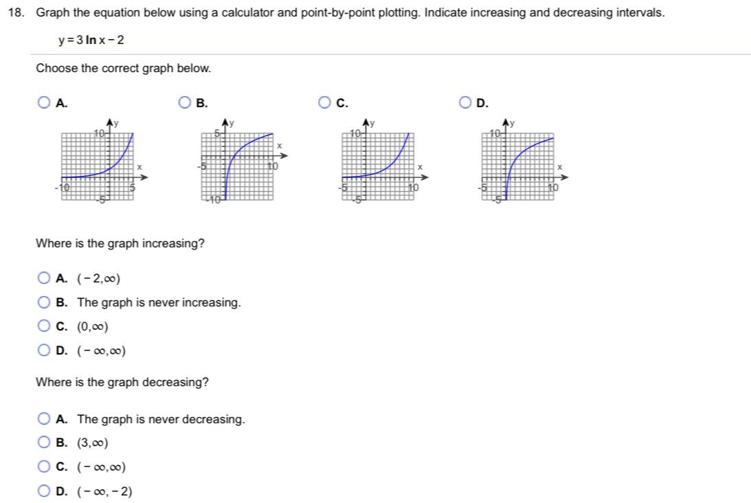 Solved Graph the equation below using a calculator and | Chegg.com