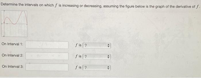 Solved Determine the intervals on which f is increasing or | Chegg.com