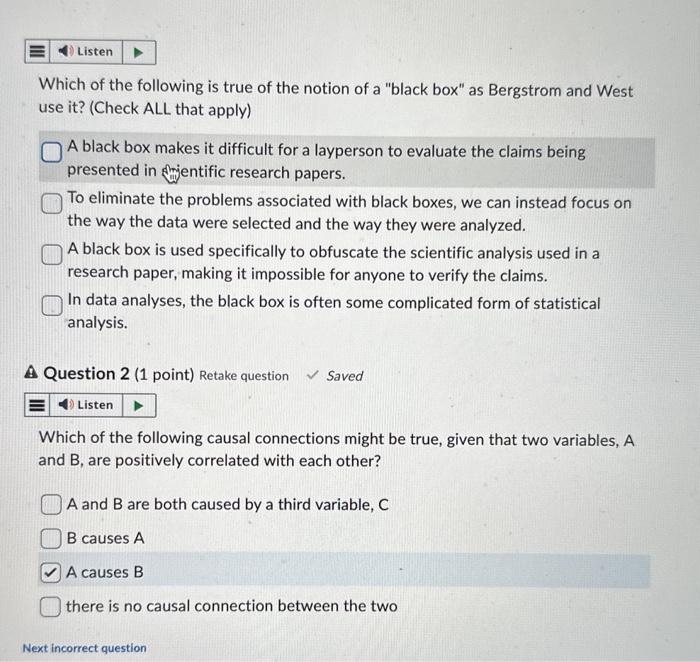 Solved Which of the following is true of the notion of a | Chegg.com