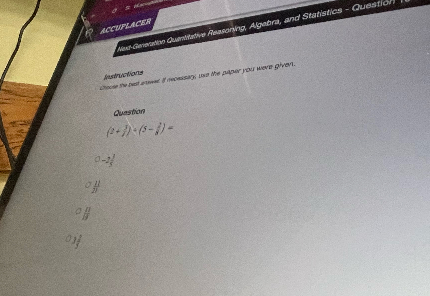Solved Next-Generation Quantitative Reasoning, Algebra, and | Chegg.com