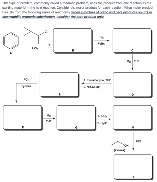 Solved This type of problem, commonly called a roadmap | Chegg.com