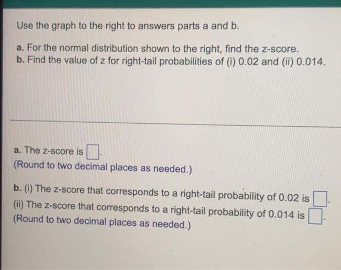 Solved Use the graph to the right to answers parts a and b. | Chegg.com