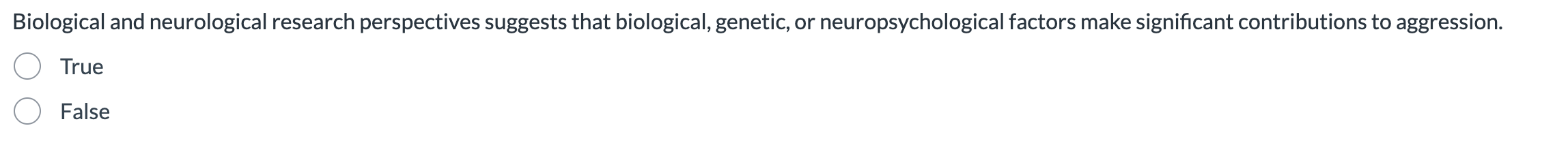 Solved Biological and neurological research perspectives | Chegg.com