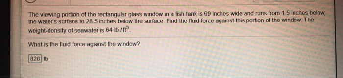 Solved The viewing portion of the rectangular glass window | Chegg.com