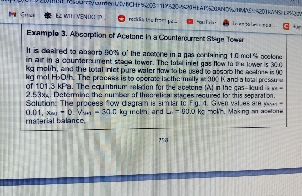 Solved Repeat Example 3 using the same conditions but with | Chegg.com