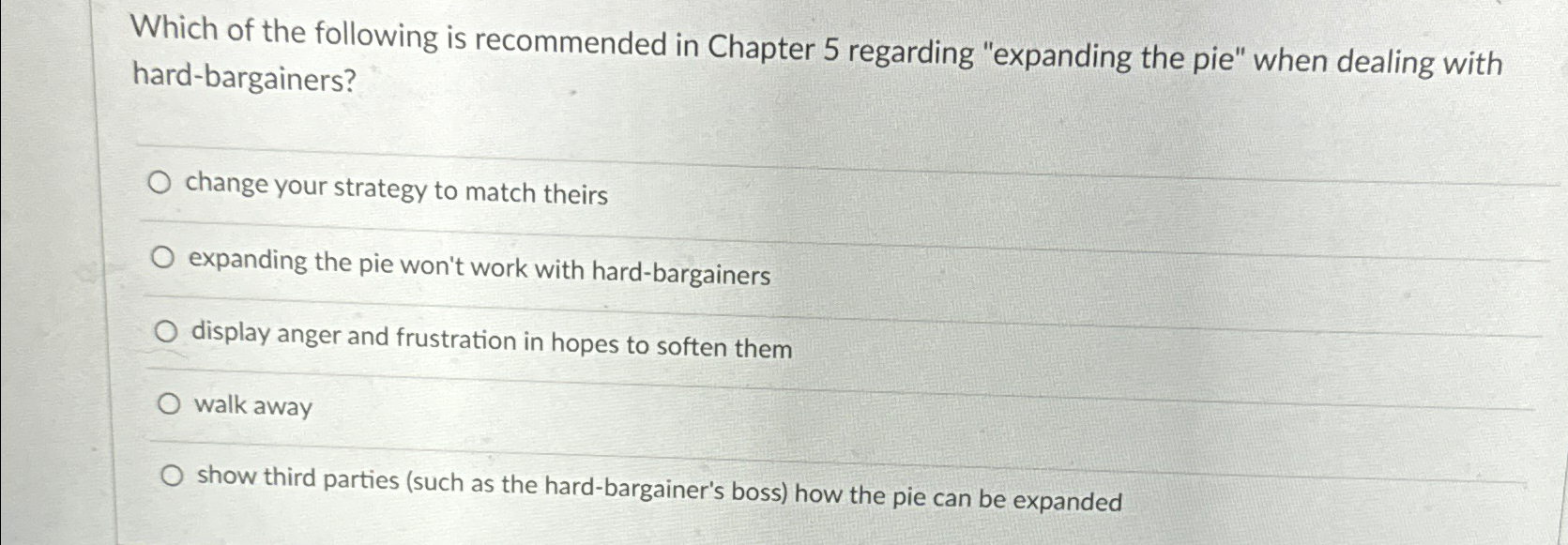 Solved Which of the following is recommended in Chapter 5 | Chegg.com
