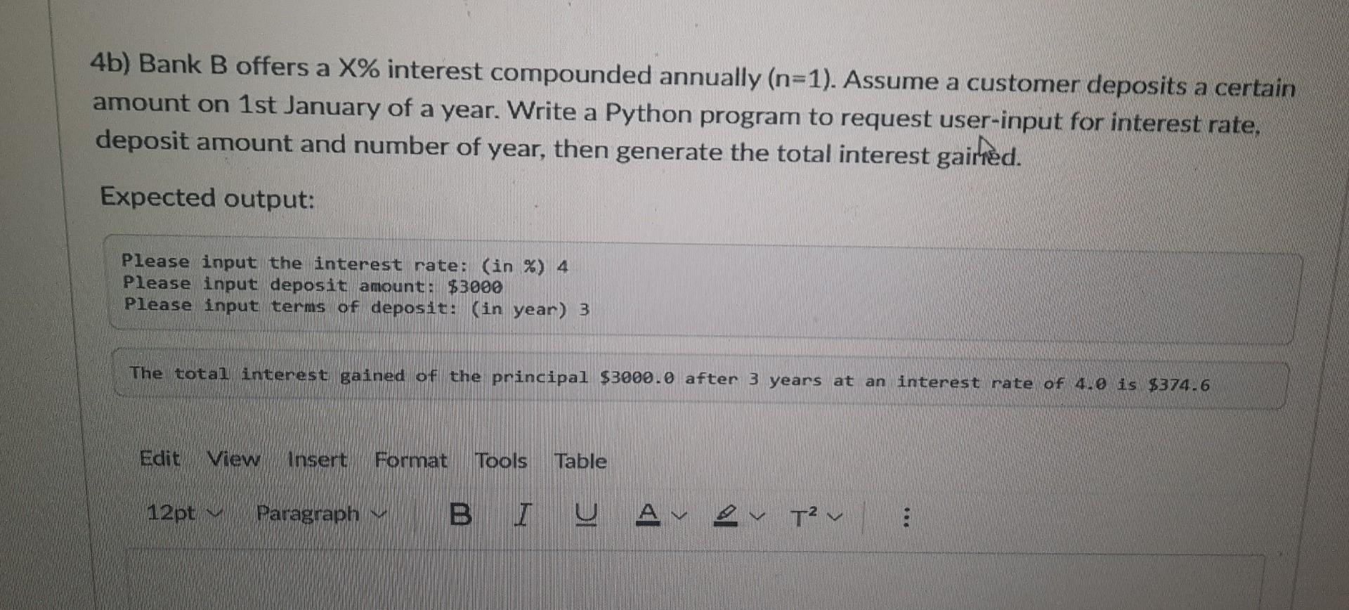 Solved Please Write Python Code To Implement The Following 6790