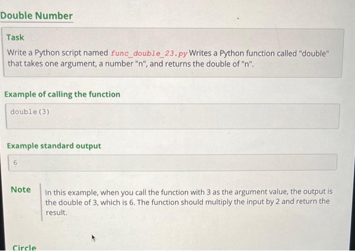 Solved Task Write A Python Script Named Funcdouble23py 0464