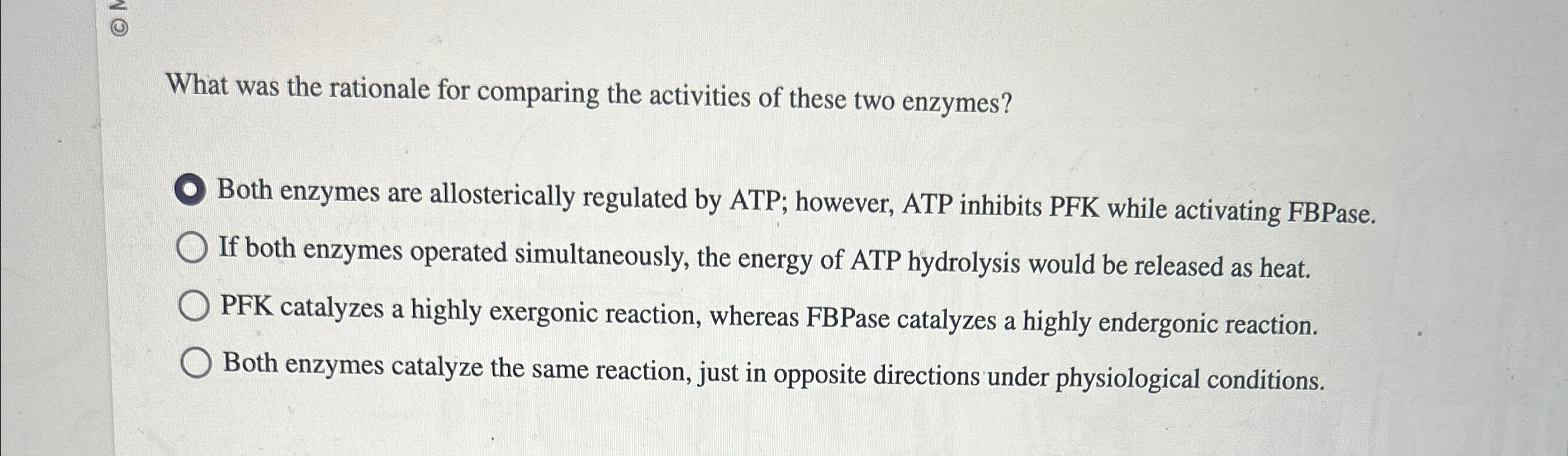 Solved What was the rationale for comparing the activities | Chegg.com