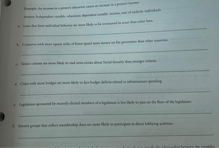 Solved 22 Working with Political Science Research Methods | Chegg.com