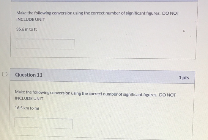 Solved Make the following conversion using the correct | Chegg.com