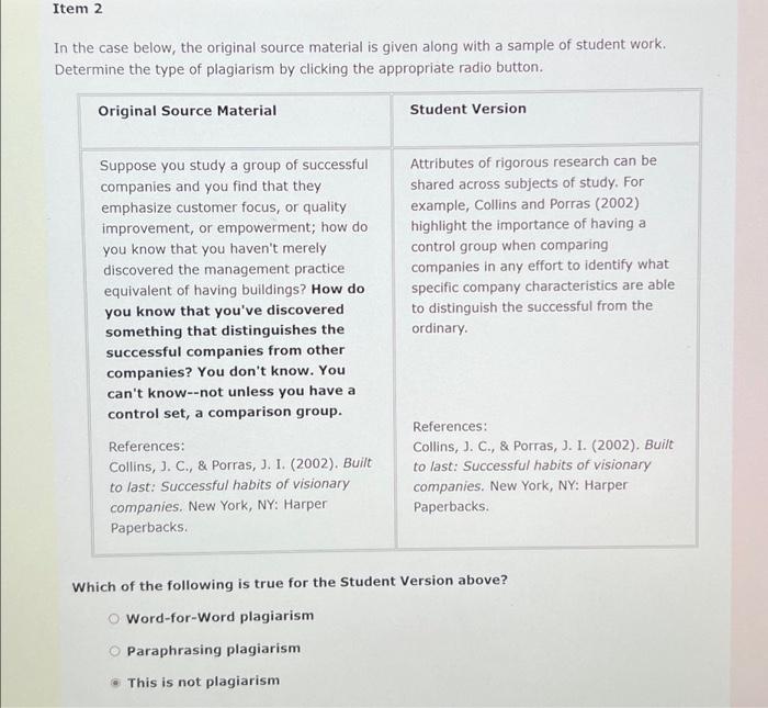 Original Source Material Suppose you study a group of | Chegg.com