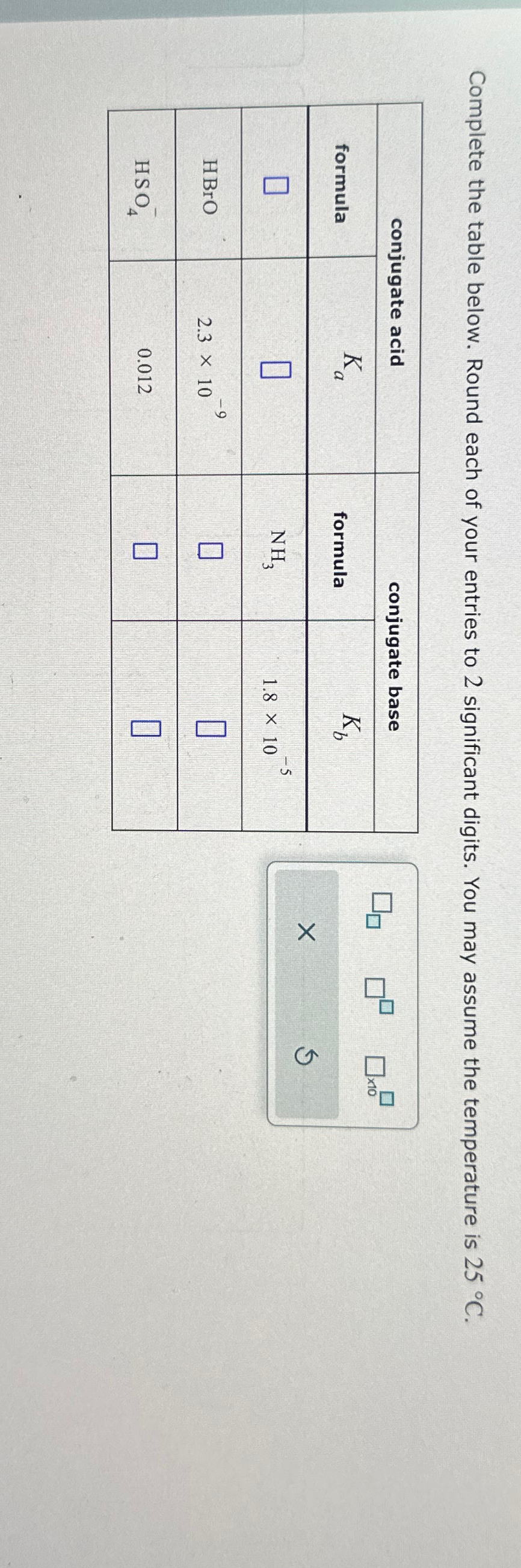 Solved Complete the table below. Round each of your entries | Chegg.com