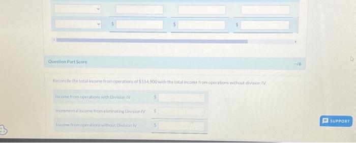 Solved Sheridan Manufacturing Company hus four operating | Chegg.com