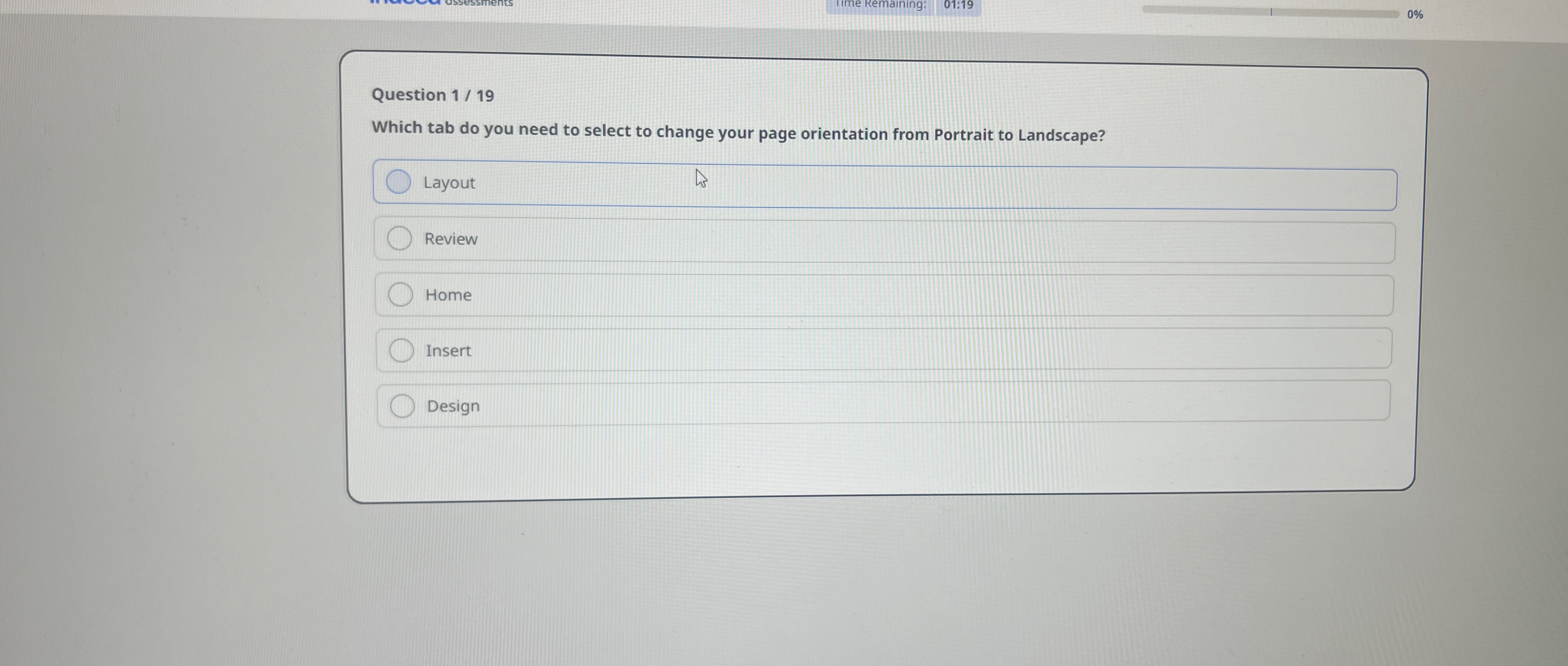 Solved Question 119Which tab do you need to select to change | Chegg.com