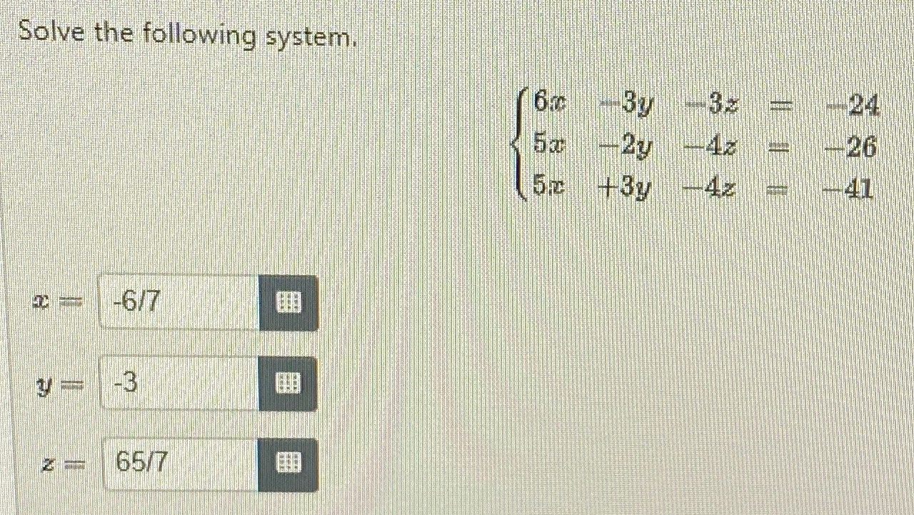 Solved Solve the following | Chegg.com