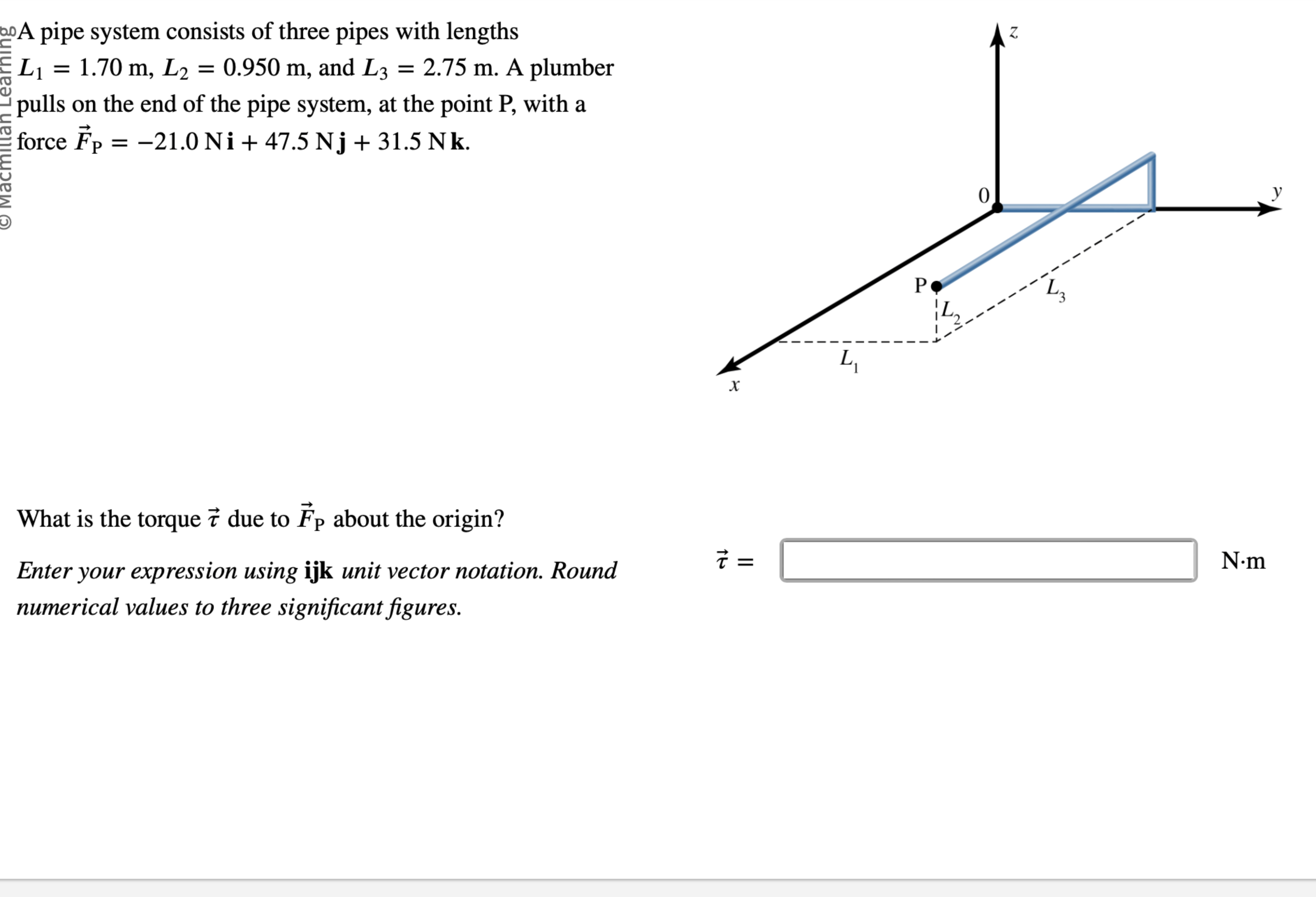 Solved 00 ﻿A pipe system consists of three pipes with | Chegg.com