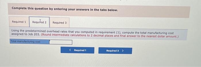 Solved Exercise 2-13 (Static) Departmental Predetermined | Chegg.com