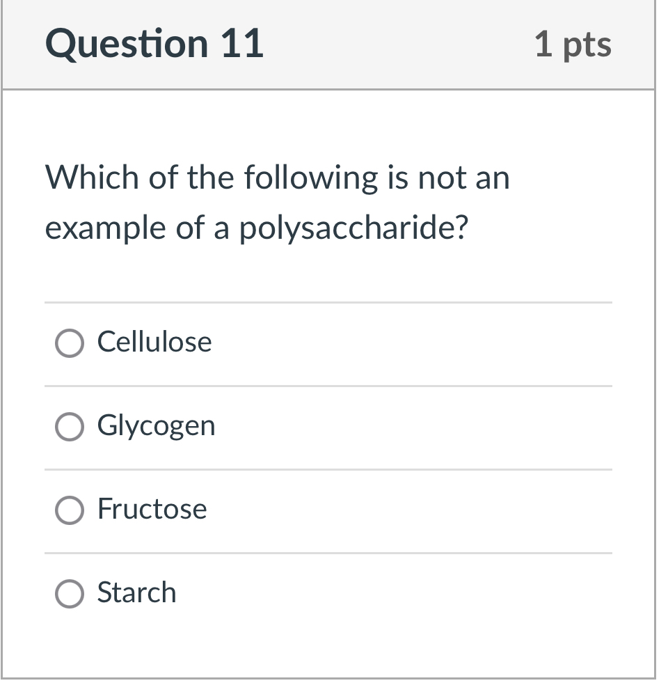 Solved Question 111 ﻿ptsWhich of the following is not an | Chegg.com