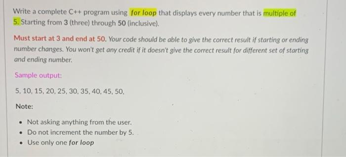 Solved Rewrite the following program. Use switch statement | Chegg.com