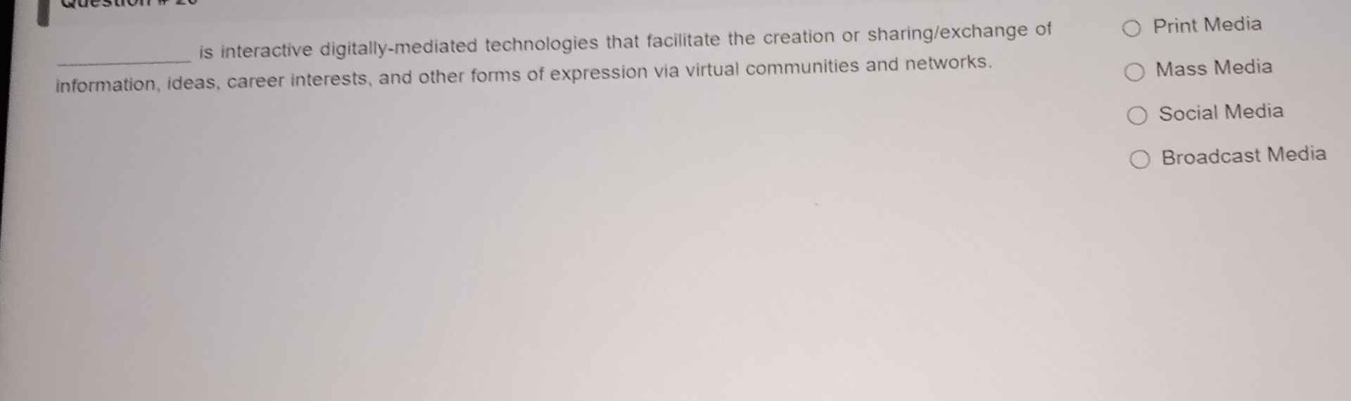 Solved is interactive digitally-mediated technologies that | Chegg.com