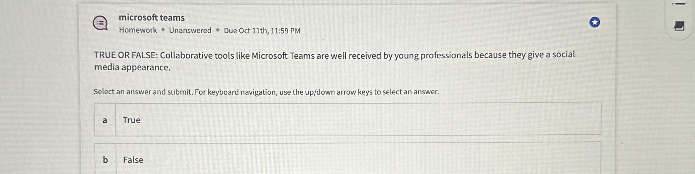 Solved microsoft teamsHomework * ﻿Unanswered * ﻿Due Oct | Chegg.com