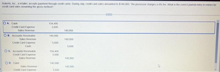 Solved crest cand saks assurning the groas method? | Chegg.com