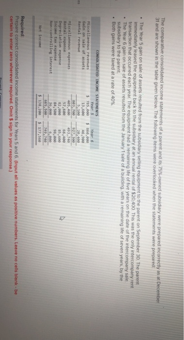 Solved 22data-uuid-87974accbdd8482abe... Problem 7-3 LO1 The | Chegg.com