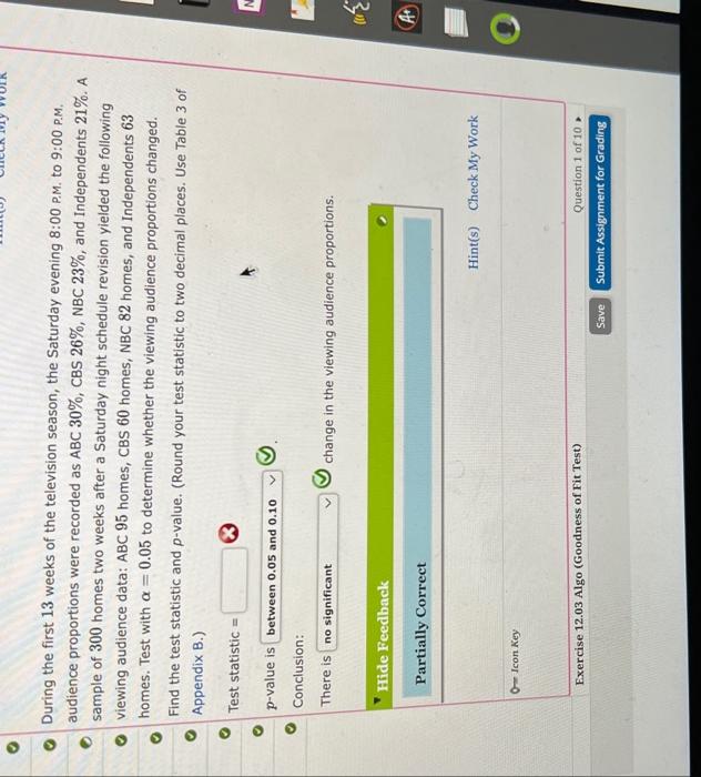 Solved During the first 13 weeks of the television season, | Chegg.com