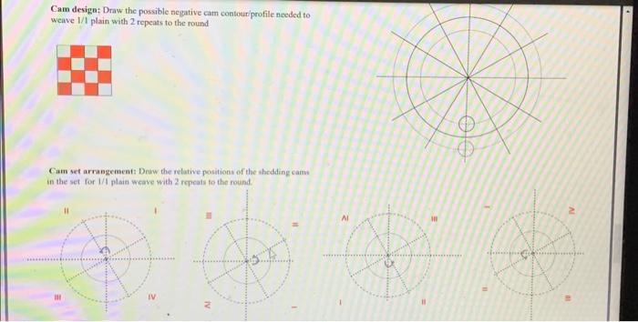 Solved Cam desiga: Draw the possible negative cam | Chegg.com