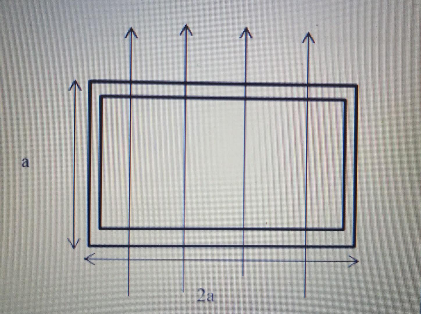 Solved bent into a rectangle wire forms a closed circuit. | Chegg.com