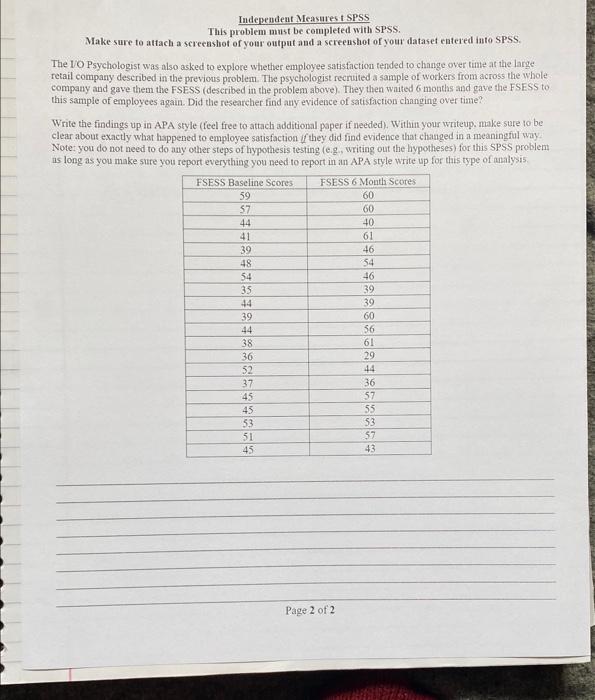 Solved This is a statistical problem on independent measures | Chegg.com