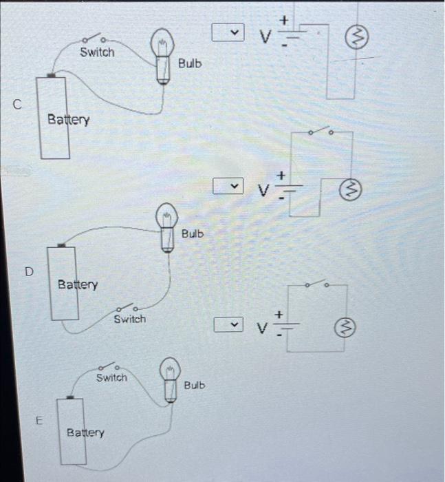 Solved match the drop down area with one of the letters A-G | Chegg.com