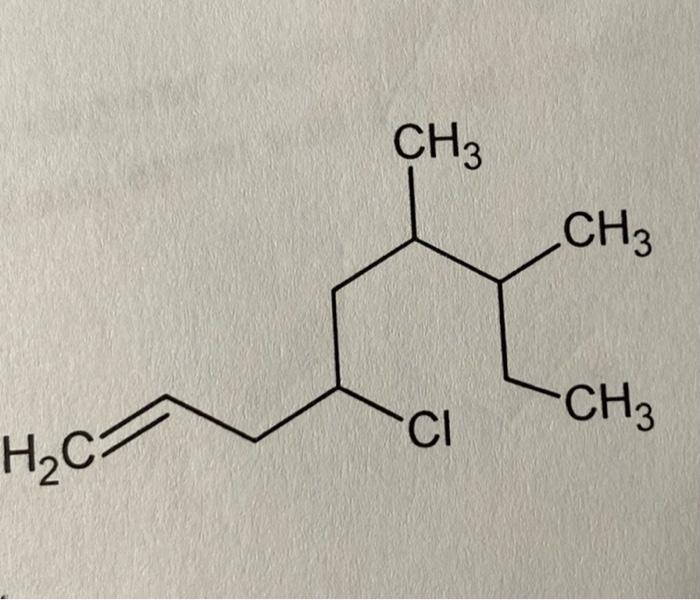 Solved CH3 CH3 CI CH3 H2C CH3 CI H2C- -CI І. H— -CH3 Н.С | Chegg.com