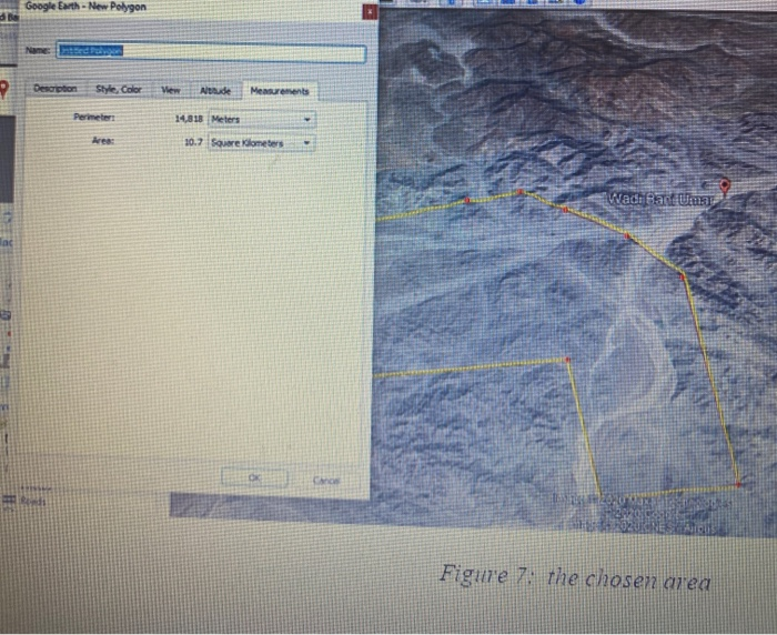Consider the rectangular section of the wadi that you | Chegg.com