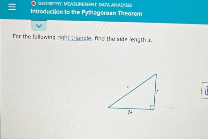 Solved ||| O GEOMETRY, MEASUREMENT, DATA ANALYSIS | Chegg.com