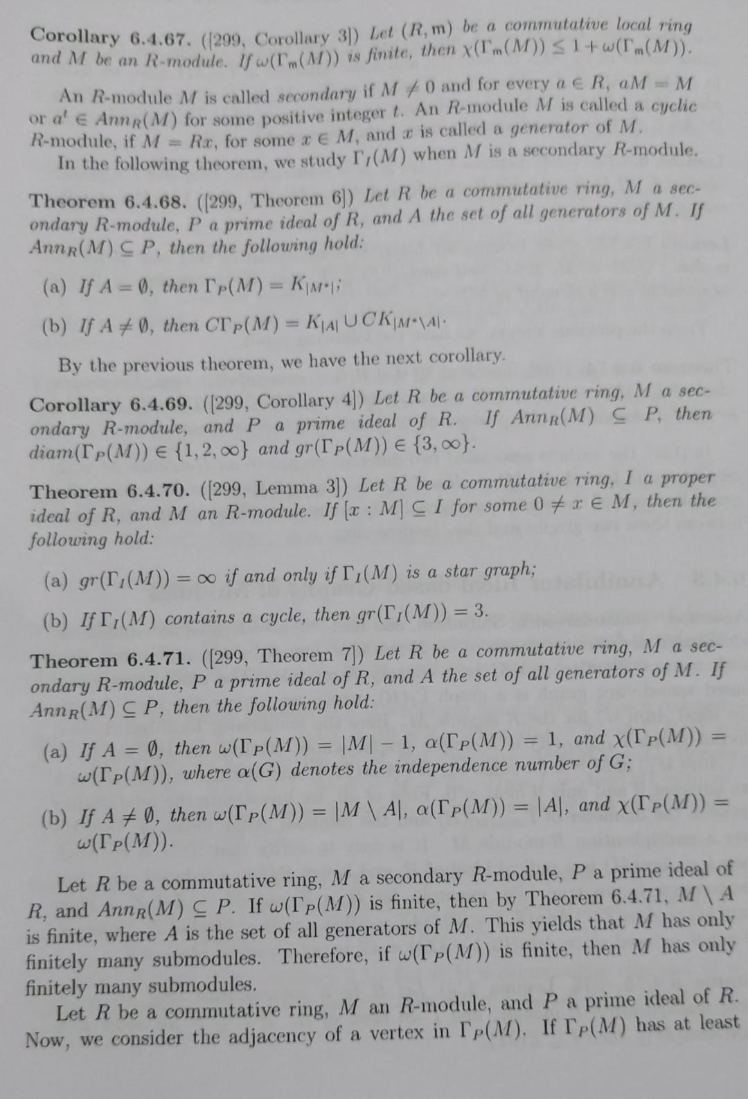 Solved Corollary 6.4.67. (1299, Corollary 3) Let (Rim) be a | Chegg.com Solved Corollary 6.4.67. (1299, Corollary 3) Let (Rim) be a | Chegg.com